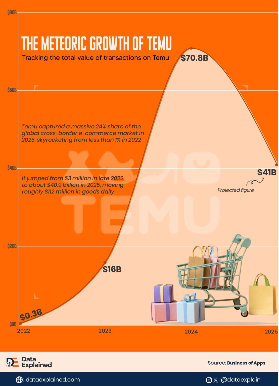 Could Temu Become the Next Biggest E-Commerce Platform? - Data Explained